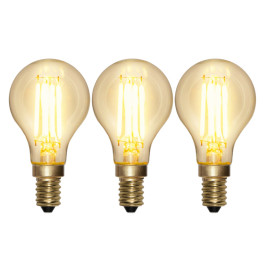 3-Pack Star Trading E14 Soft Glow Bol Lamp 3,2W