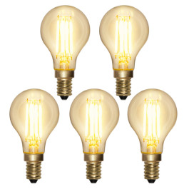 5-Pack Star Trading E14 Soft Glow Bol Lamp 3,2W