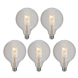 5-Pack Star Trading G125 Globelamp E27 1800K Dimbaar