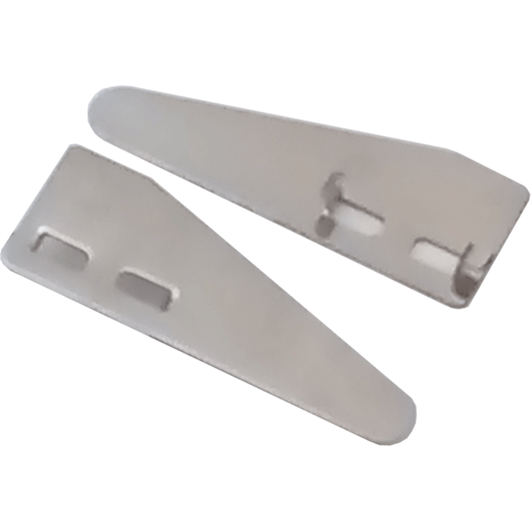 Bladveren voor inbouwspots voor sparingen in beton